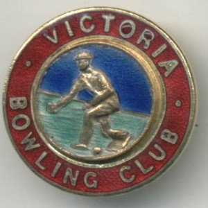 Victoria Bowling Club from the Badge Collectors Circle Archive