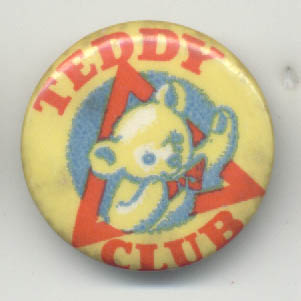 Teddy Bear Road Safety Club 1950s from the Badge Collectors Circle Archive