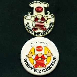 Wimpy; Wimpy Wiz Club/Klub from the Badge Collectors Circle Archive
