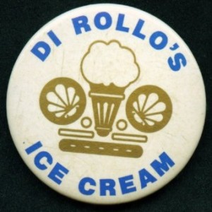 Di Rollo's Ice Cream from the Badge Collectors Circle Archive